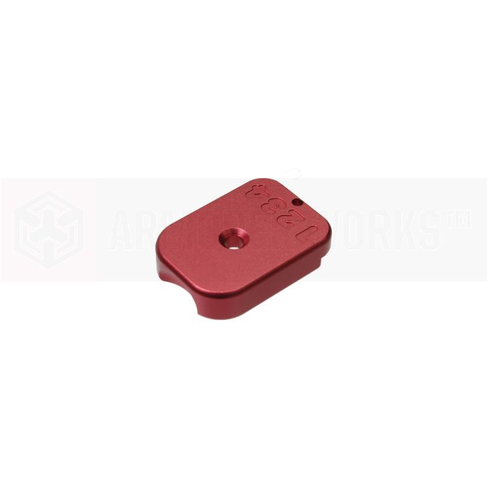 AW Custom™ MagID HX CNC Aluminium Baseplate [Red]