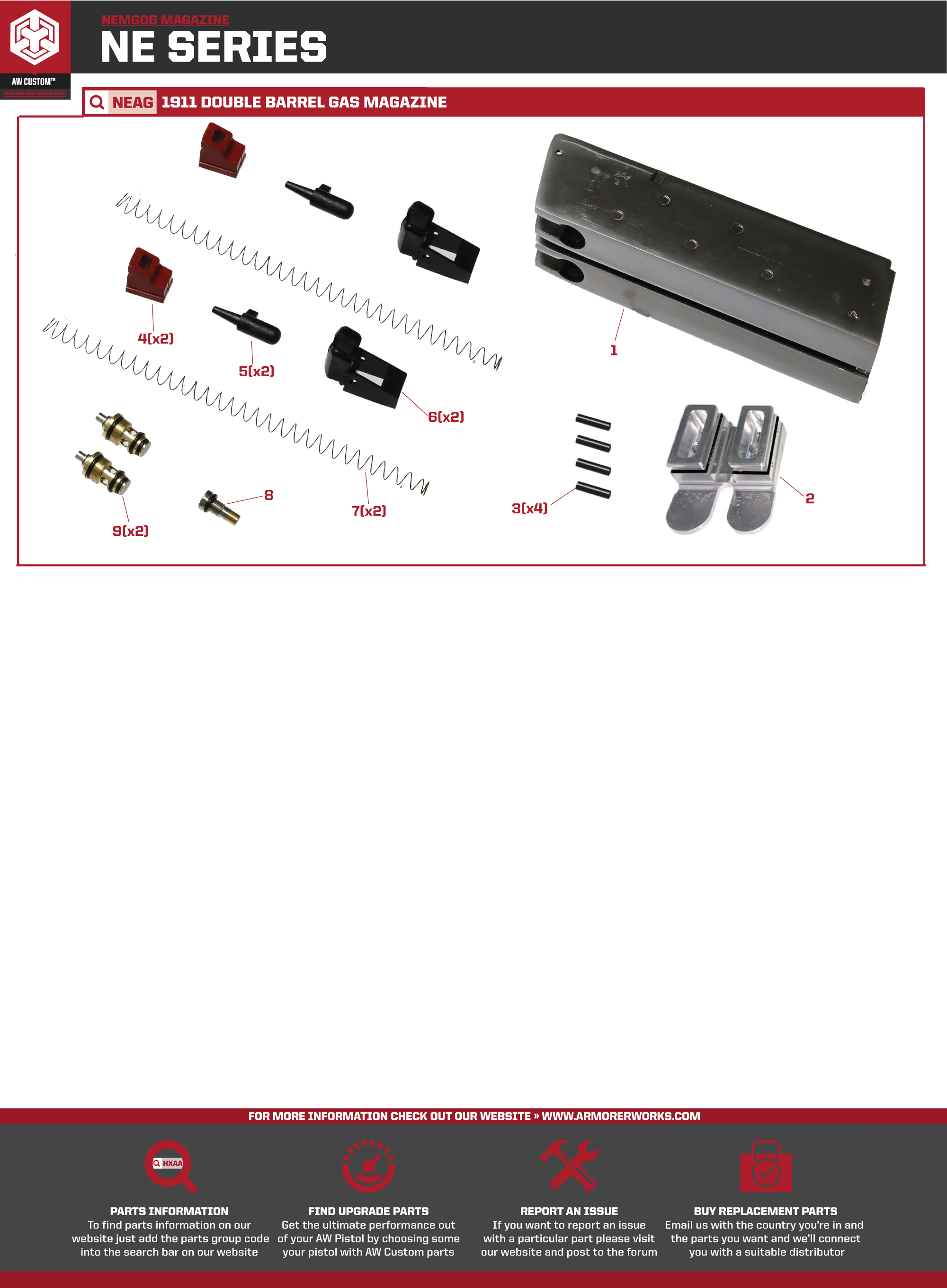 MX01 Parts Diagram